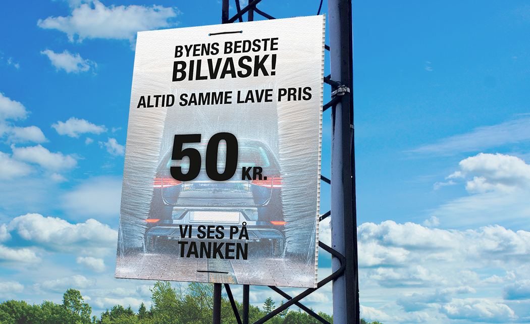 Klistermærker med tryk og eget logo - Besøg LaserTryk.dk